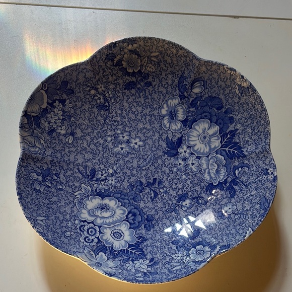Spode | Dining | Spode Blue And White Floral Bowl | Poshmark
